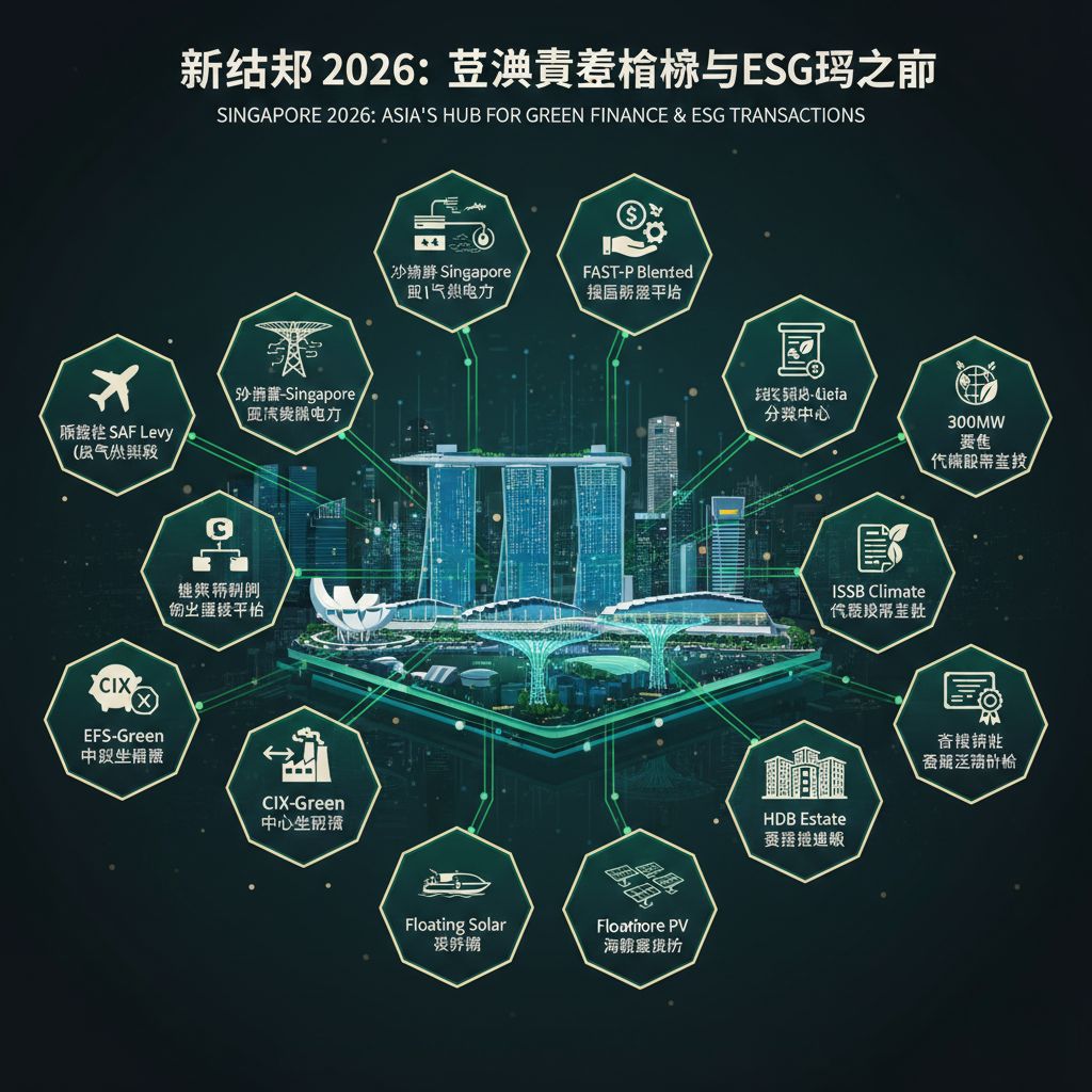 2026年重塑新加坡的16大绿色金融与ESG交易：趋势与展望